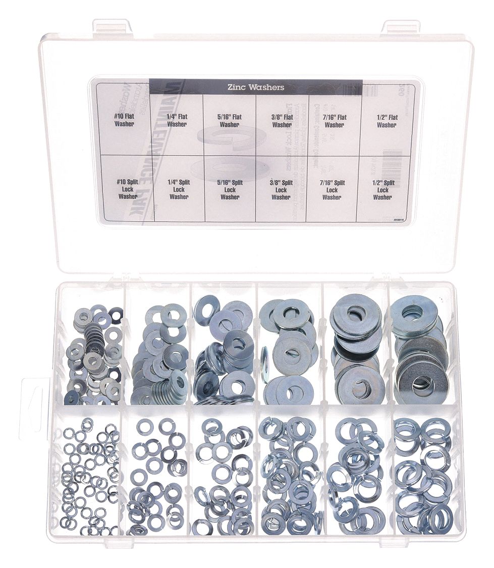 Washer Assortment - 1KZL8|1KZL8 - Grainger