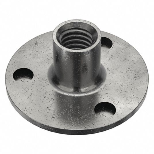 #10-32 Thread, Black Oxide, Weld Nut - 1LAE2|1LAE2 - Grainger