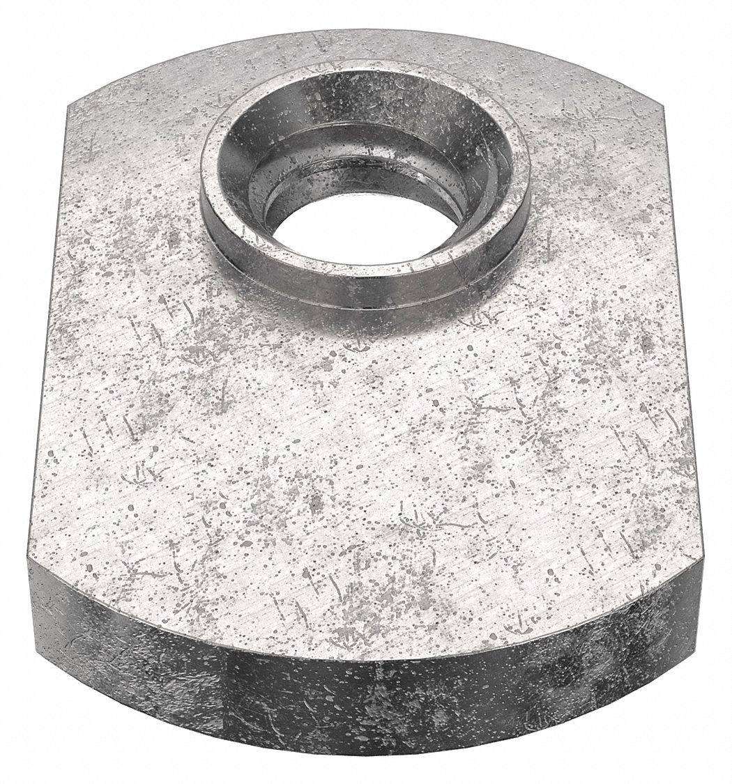 #10-24 Thread, Tab, Weld Nut - 1LAE6|1LAE6 - Grainger
