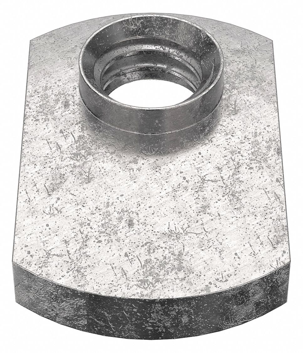 5/16"-18 Thread, Tab, Weld Nut - 1LAF1|1LAF1 - Grainger