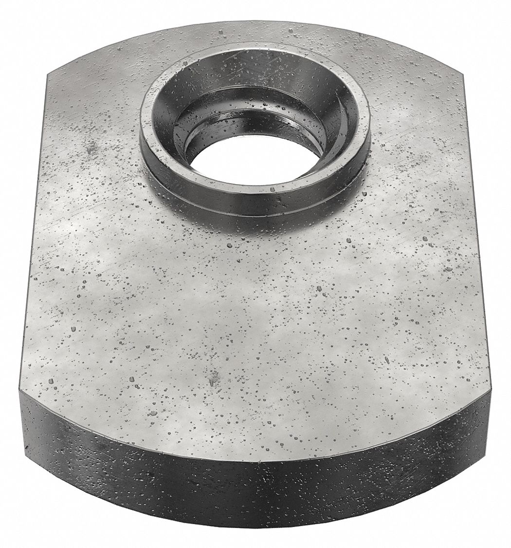 #10-24 Thread, Steel, Weld Nut - 1LAF7|1LAF7 - Grainger