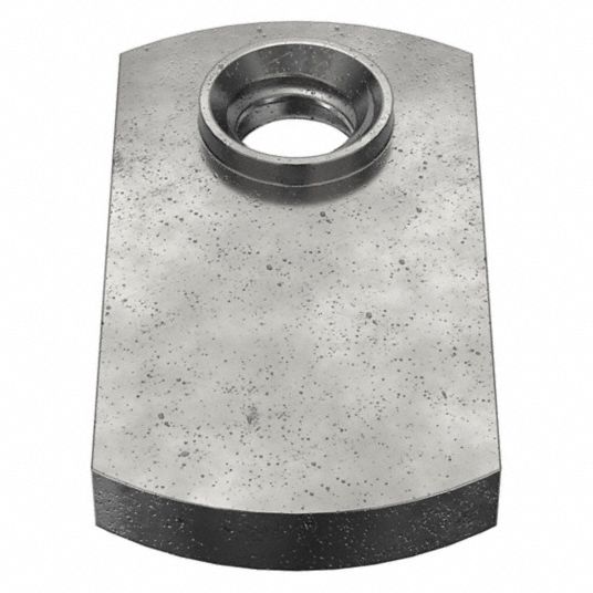 #10-24 Thread, Steel, Weld Nut - 1LAG5|1LAG5 - Grainger