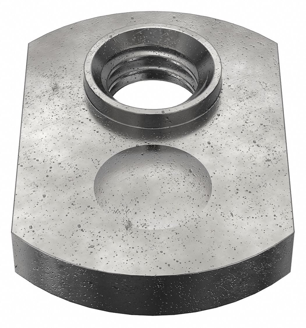 #10-32 Thread, Tab, Weld Nut - 1LAH6|1LAH6 - Grainger