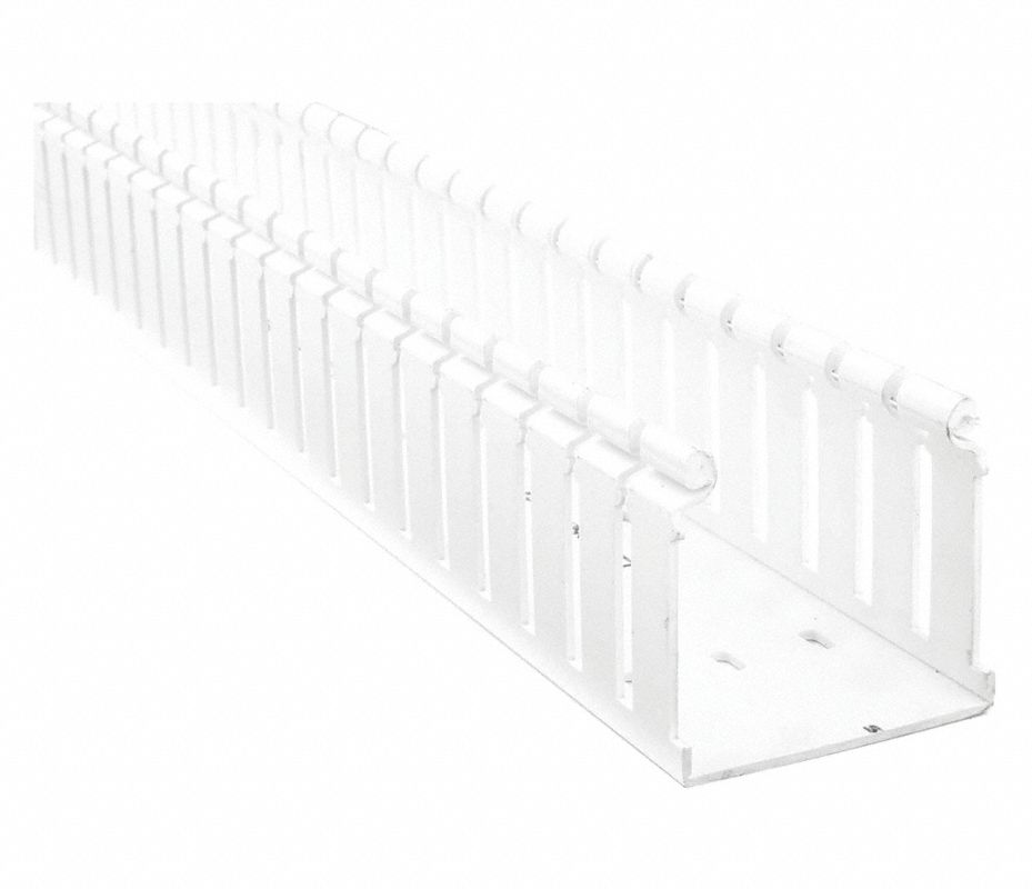 PANDUIT Ducto de Cableado para Cubiertas Abisagradas, Ranura Ancha, 3-1 ...