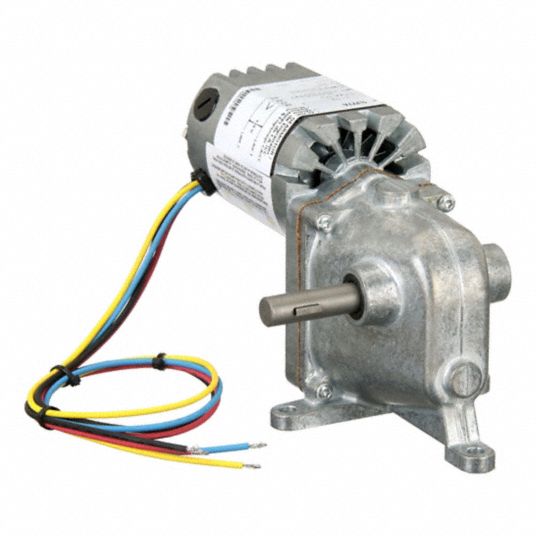 DAYTON, Right Angle, Right Hand, AC/DC Gearmotor - 1LPZ7|1LPZ7 - Grainger