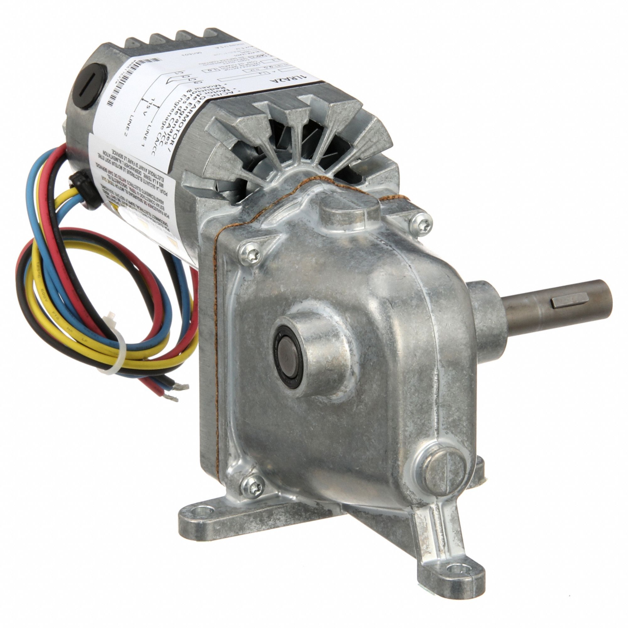 DAYTON, Right Angle, Left Hand, AC/DC Gearmotor - 1LRA2|1LRA2 - Grainger