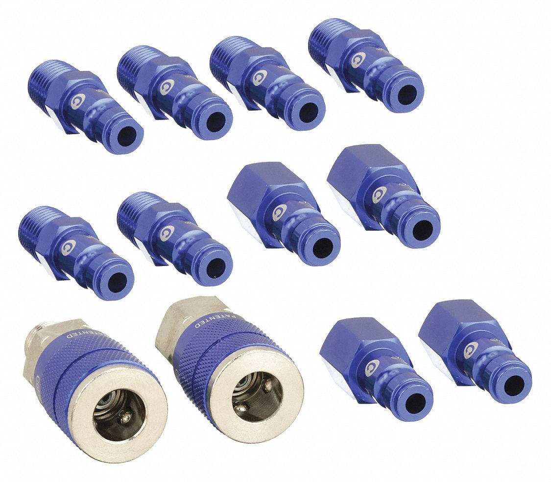 LEGACY, 1/4 in Coupling Size, 300 psi Max. Working Pressure @ 70 F ...