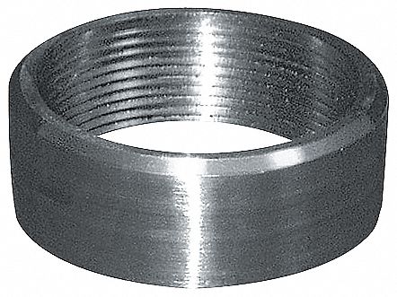 GRAINGER APPROVED 304 Stainless Steel Half Coupling, FNPT, 2" Pipe Size ...