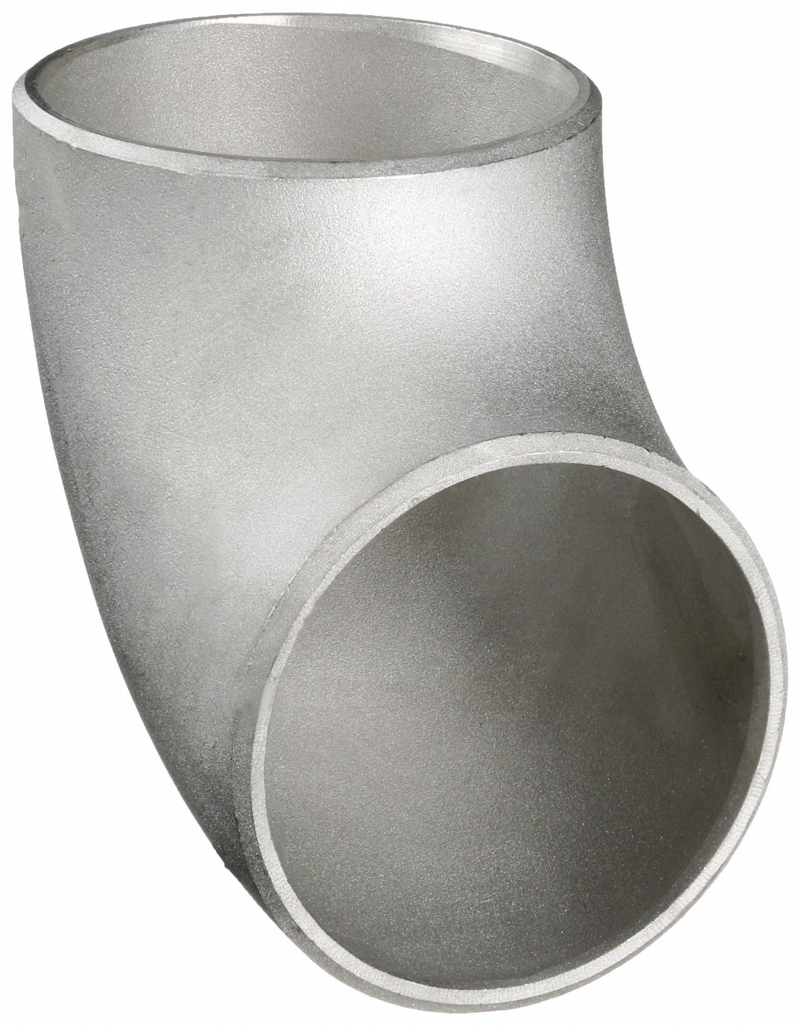 304L Stainless Steel, 1 in x 1 in Fitting Pipe Size, 90° Short Radius ...