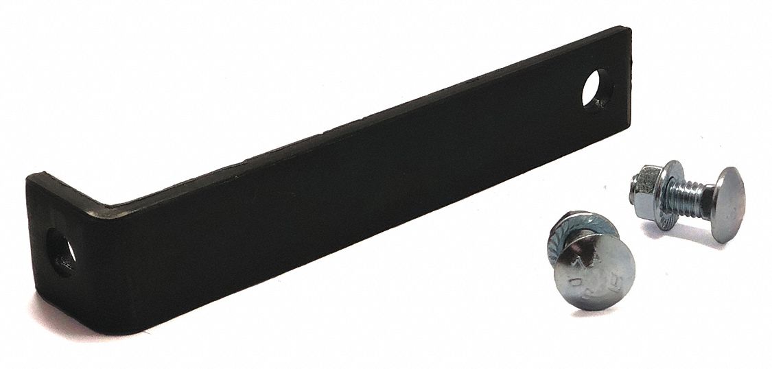 HUSKY RACK & WIRE, 6 in x 6 in x 1 in, Steel, Aisle Guard Offset ...