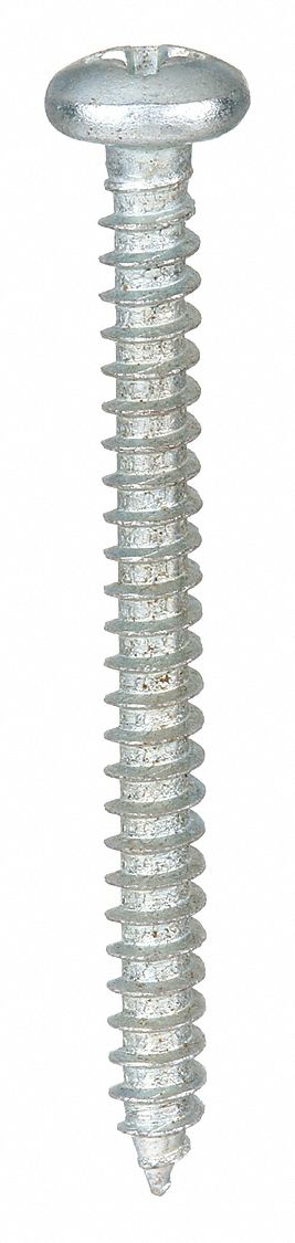 APPROVED VENDOR SCREW TAP ZP PAN PH 6X3/4,100/PK - Sheet Metal Screws ...