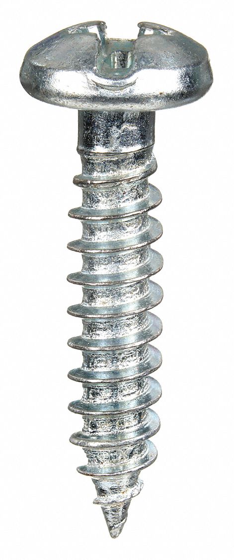 #8 Size, 3/4 in Lg, Sheet Metal Screw - 1MA29|U26661.016.0075 - Grainger