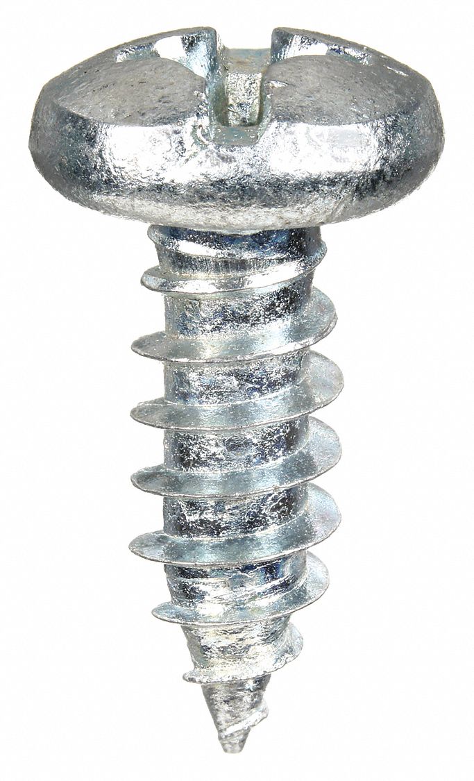 #2 Size, 1/4 in Lg, Sheet Metal Screw - 1VE41|U51660.008.0025 - Grainger