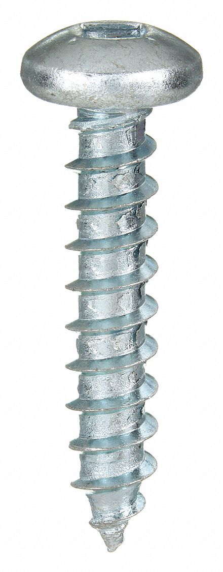 #10 Size, 1 in Lg, Sheet Metal Screw - 1MA70|SMQPI-1001000-100P - Grainger