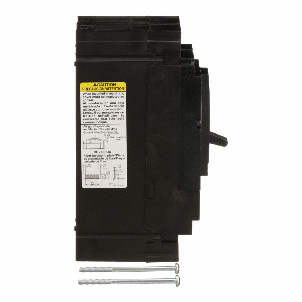 SQUARE D Molded Case Circuit Breaker: 70 A Amps, 25kA at 240V AC, Fixed, Line/Load Lug - 1MAK3 ...