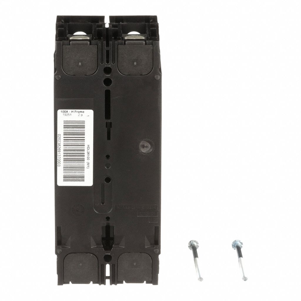 SQUARE D Molded Case Circuit Breaker: 100 A Amps, 25kA at 240V AC ...