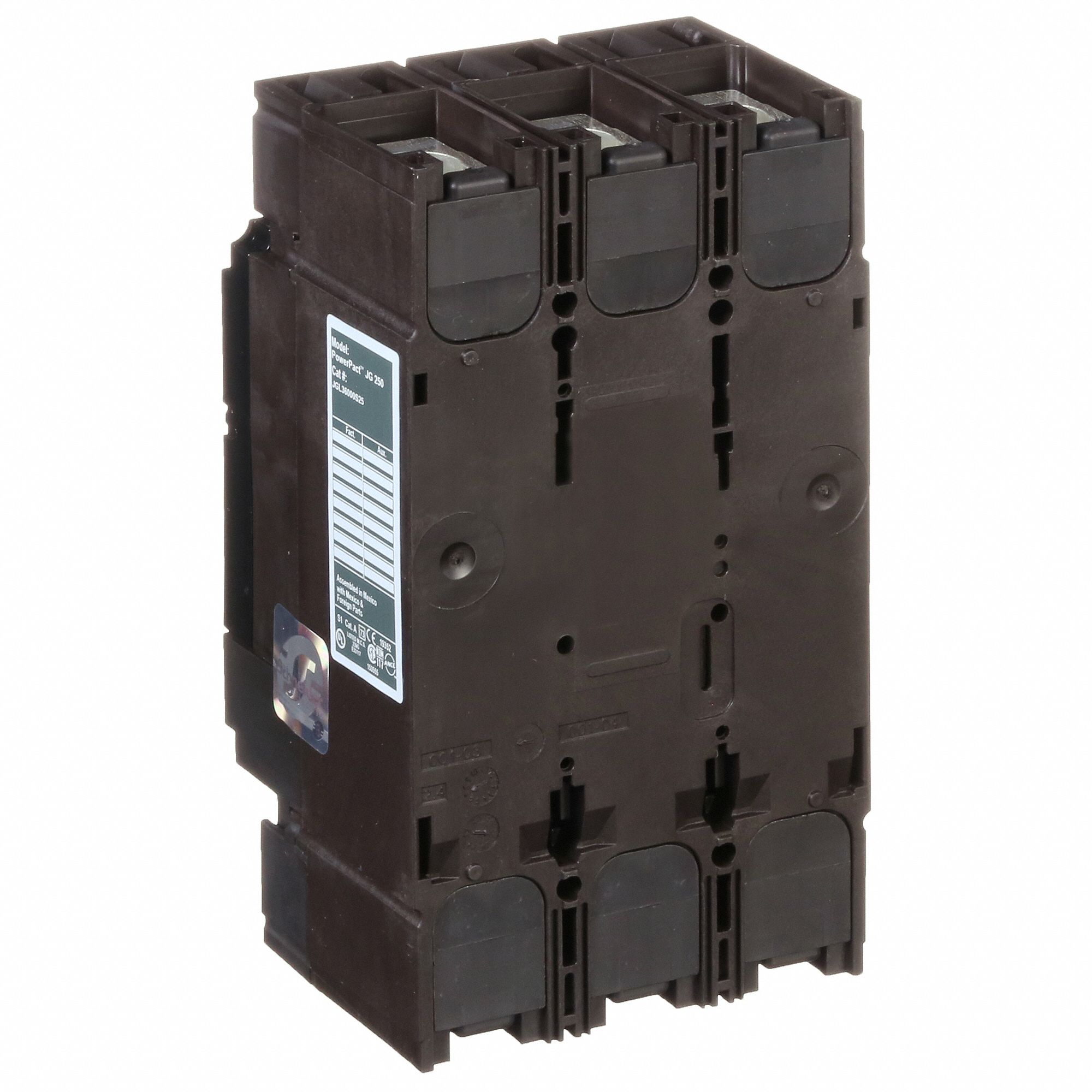 SQUARE D Molded Case Circuit Breaker: 250 A Amps, 65kA at 240V AC ...