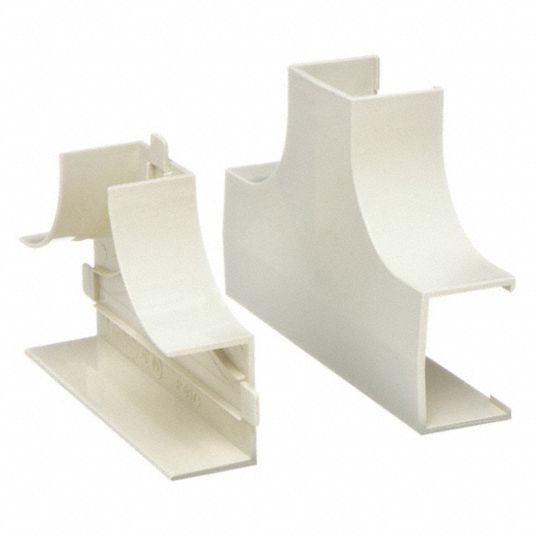 HUBBELL WIRING DEVICE-KELLEMS, Lan-Trak®, Plastic, Tee Base and Cover ...