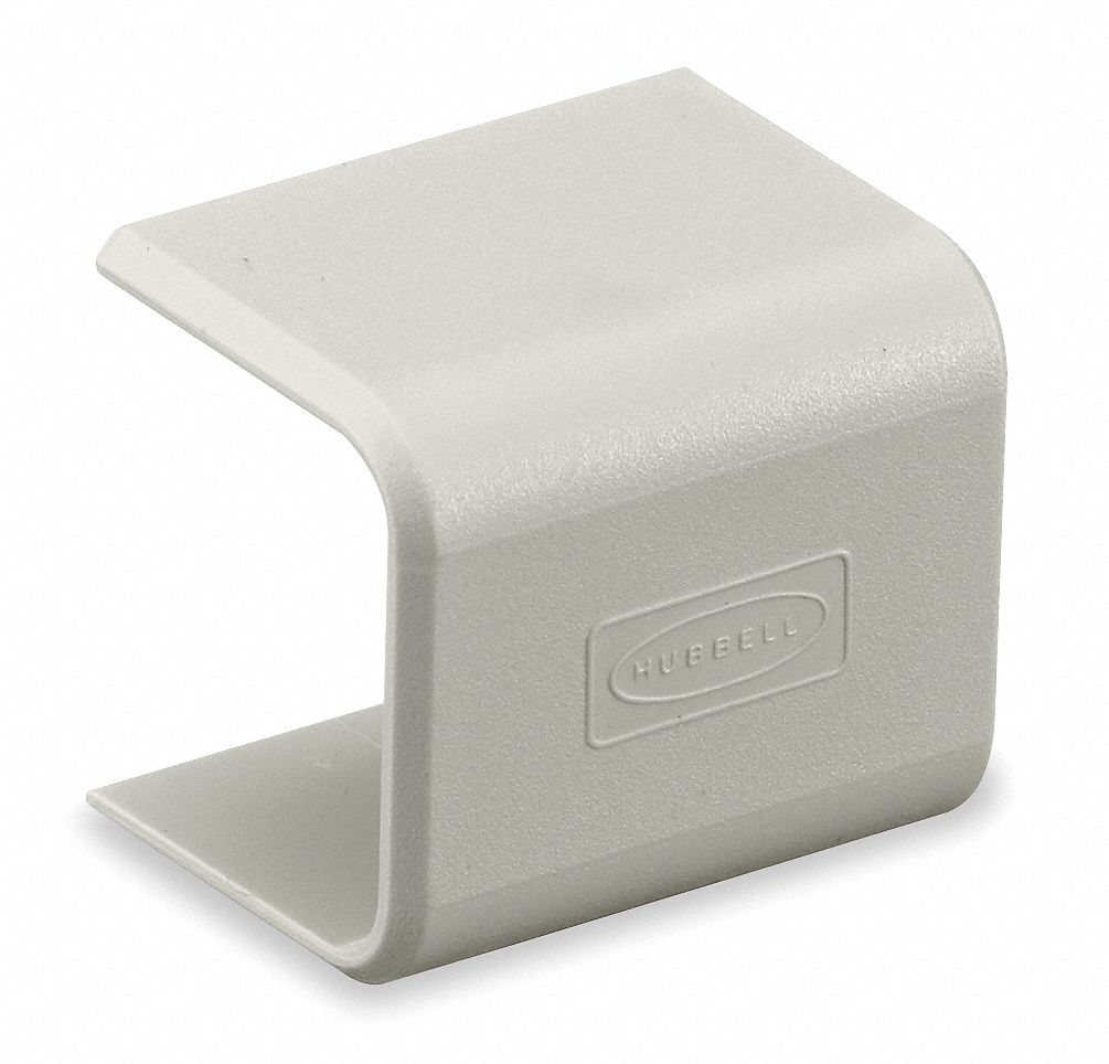 HUBBELL WIRING DEVICE-KELLEMS Splice Cover, White, PVC, Covers - 1MBV3 ...