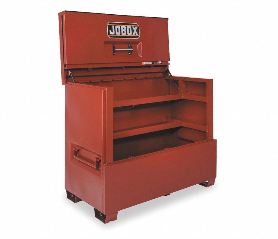 CRESCENT JOBOX Caja Tipo Piano Para el Lugar de Trabajo Café, 49-1/2 x ...