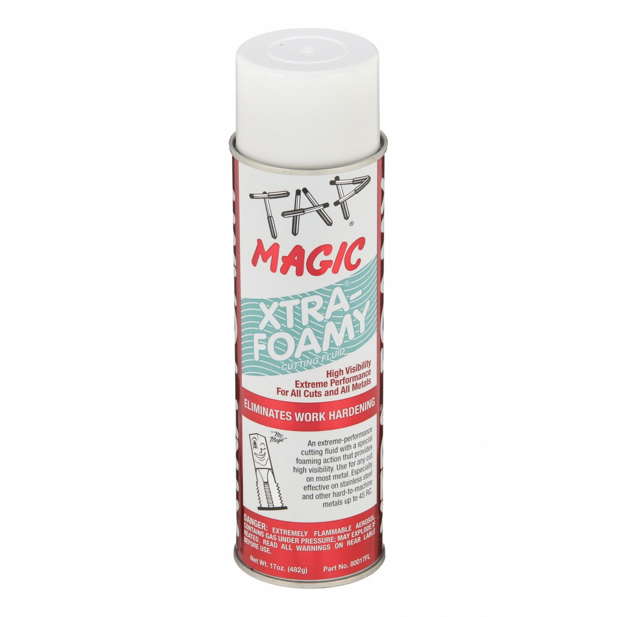 TAP MAGIC, Xtra-Foamy, 17 fl oz Aerosol Can, Cutting Fluid - 1MCU5 ...