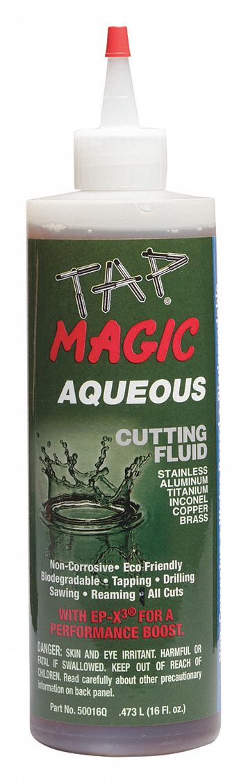 TAP MAGIC, Aqueous, 16 fl oz, Cutting Fluid - 1MCU6|50016Q - Grainger