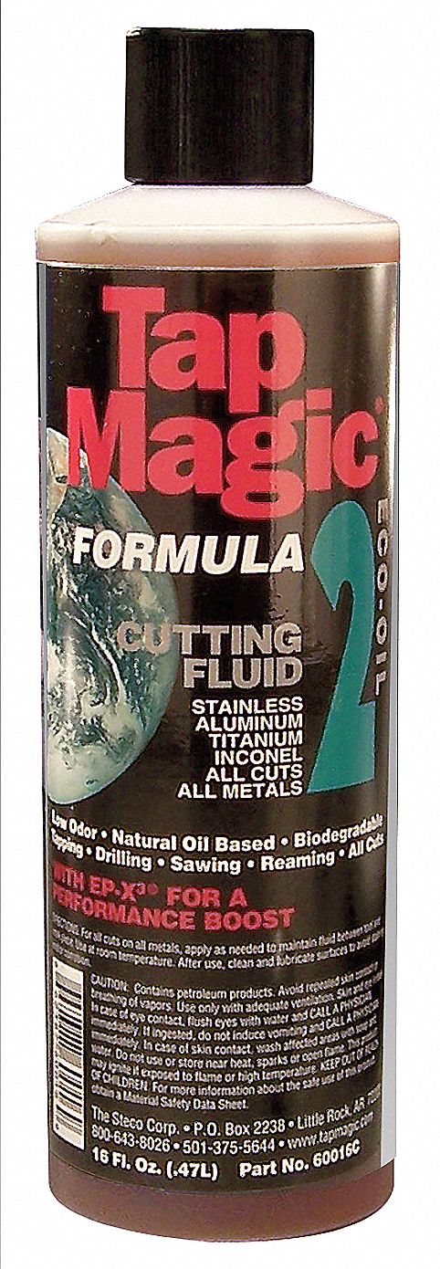 Cutting Oil, Container Size 16 oz, Squeeze Bottle, Blue - Grainger
