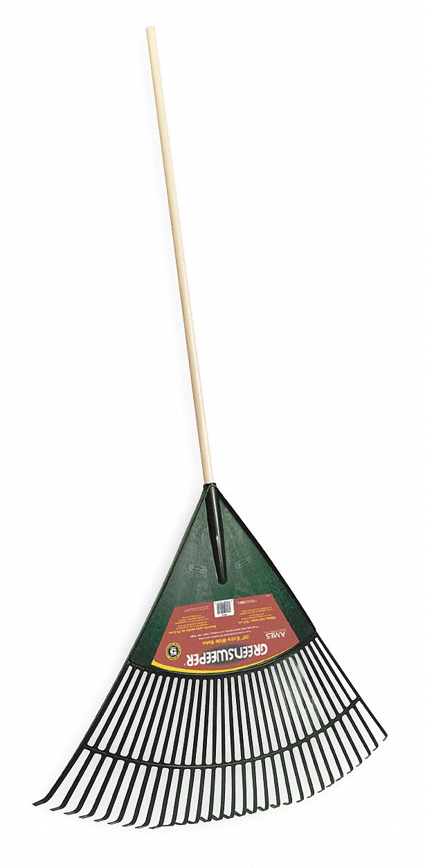 Lawn Rake,10-3/4 In. Tine Length - Grainger
