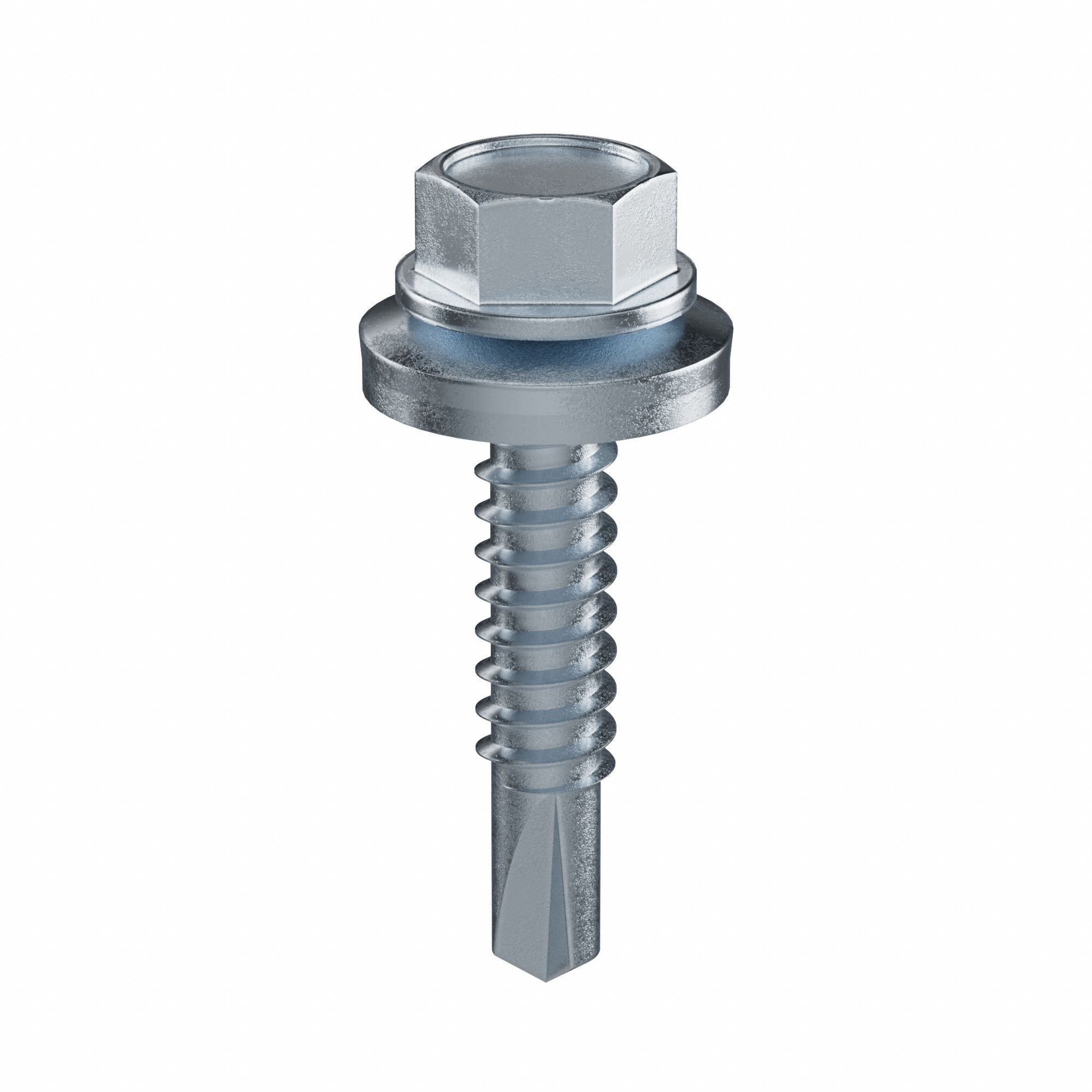 #12 Size, 1 in Lg, Self-Drilling Screw - 2DU80|U31702.021.0100 - Grainger