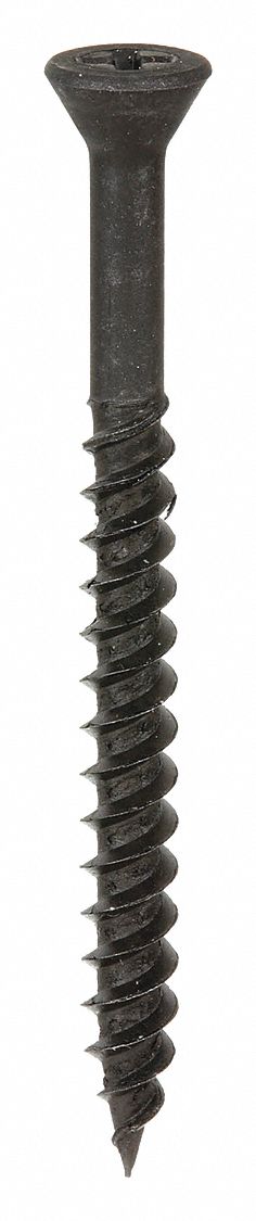 #6 Size, 1 1/2 in Lg, Wood Screw - 1ME63|DPTI0-60162-100P - Grainger