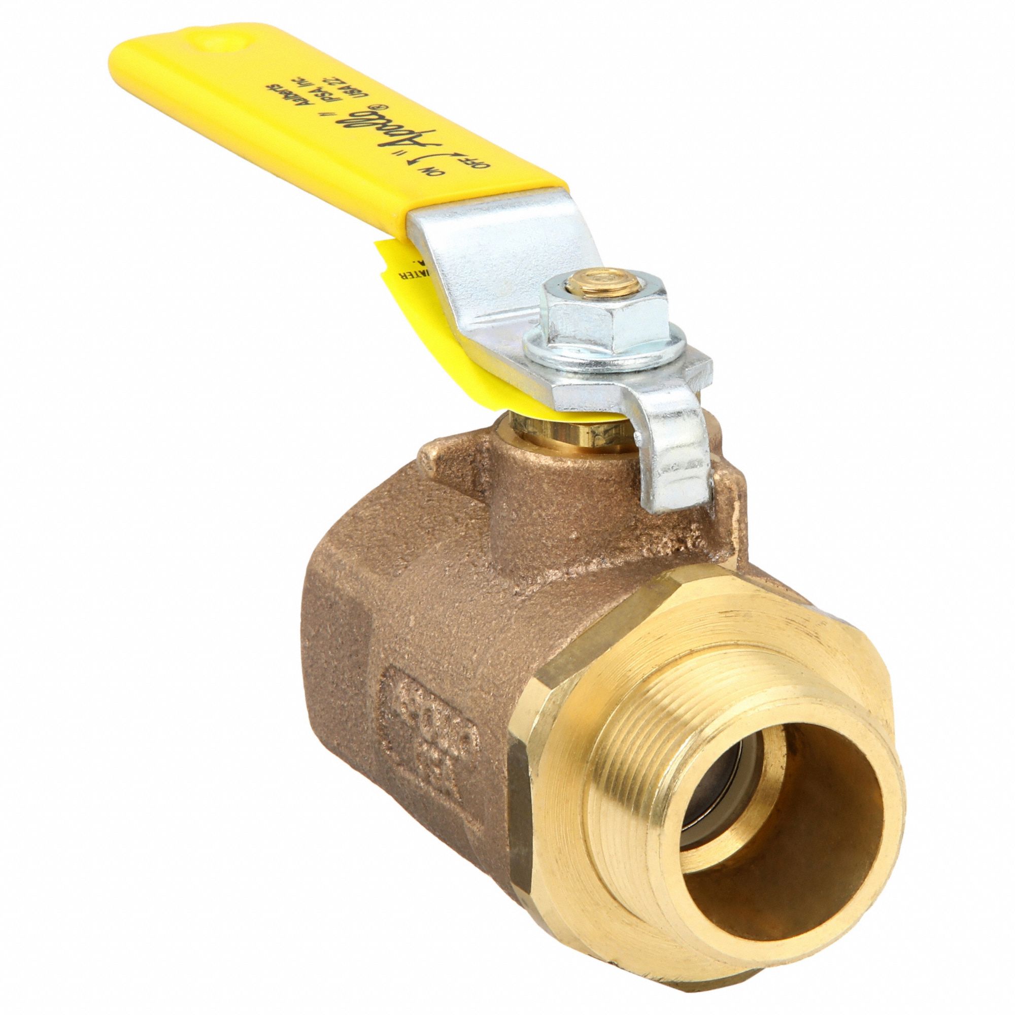 APOLLO, 1 1/4 in, Bronze, Manual Two-Way Ball Valve - 1MMP6|7080601 - Grainger