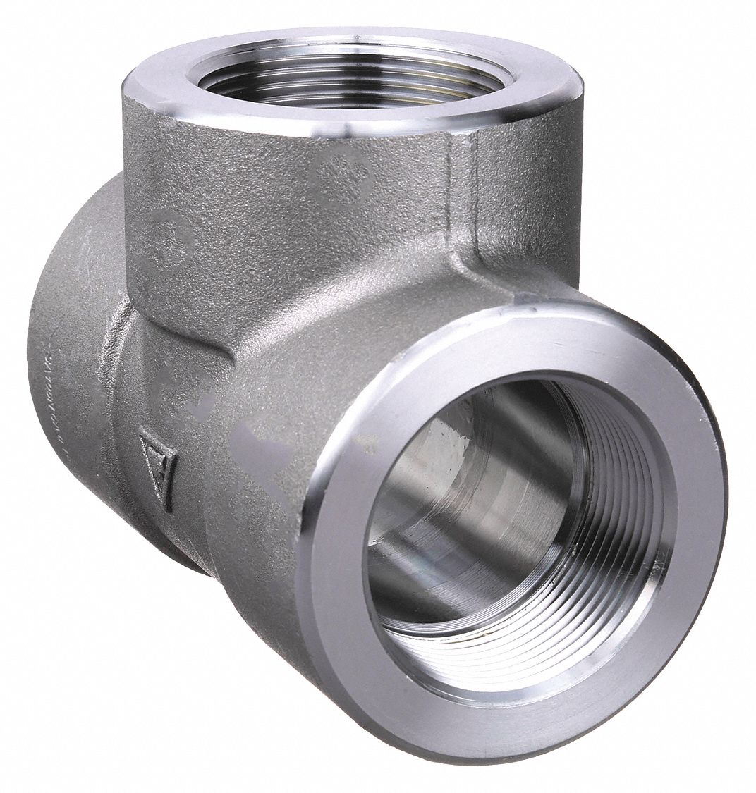 Forged Steel, 2 1/2 in x 2 1/2 in x 2 1/2 in Fitting Pipe Size, Tee - 1MMY6|1MMY6 - Grainger