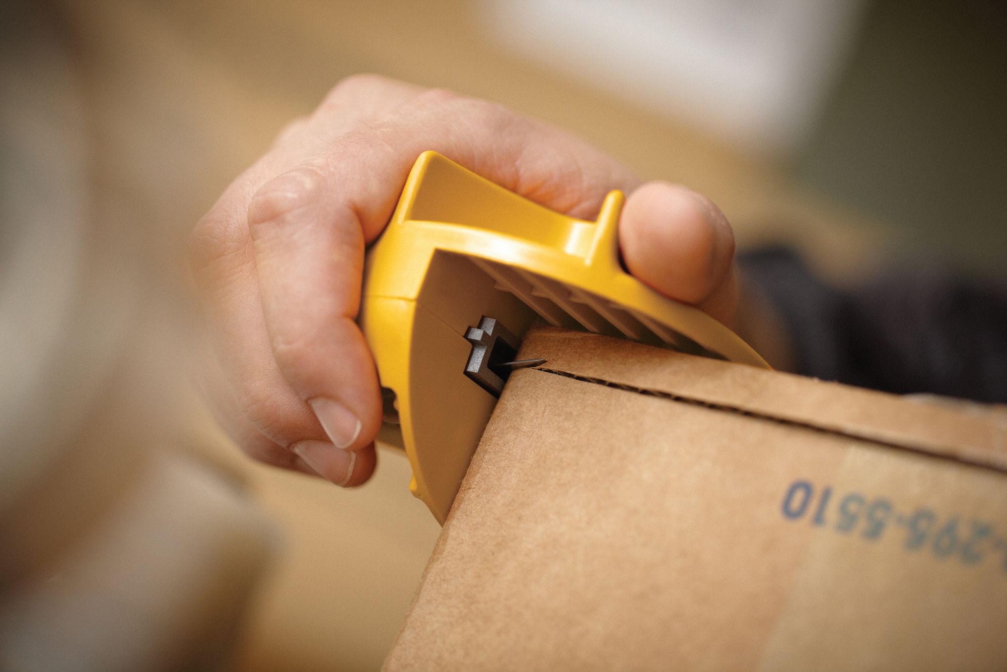 OLO Safety Cutter: 6 in Overall Lg, Contoured Handle, Plain, Steel ...