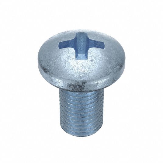 #12-24 Thread Size, 3/8 in Lg, Machine Screw - 1MU52|U24522.021.0037 ...