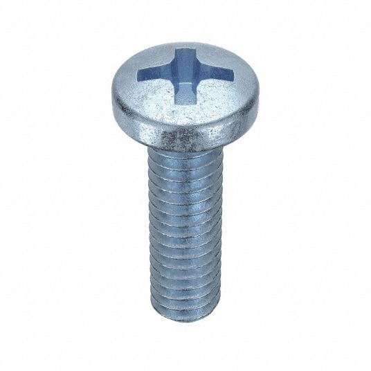 #12-24 Thread Size, 3/4 in Lg, Machine Screw - 1MU54|U24522.021.0075 ...