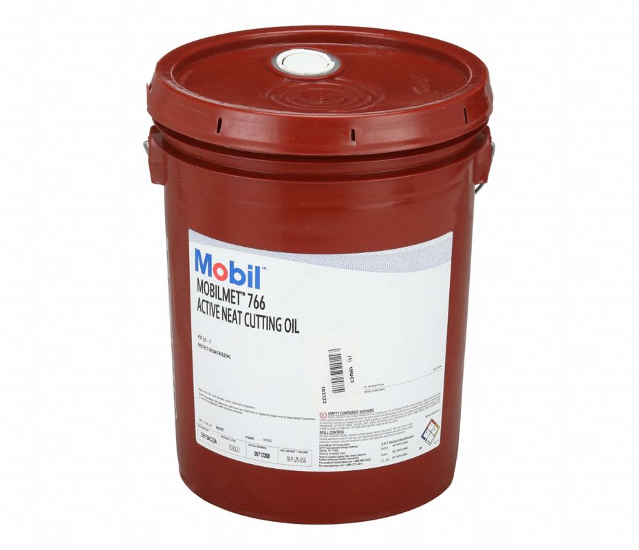 MOBIL Aceite de Corte Libre de Cloro, MobilMet® 766 Cubo - 1MUC3 ...