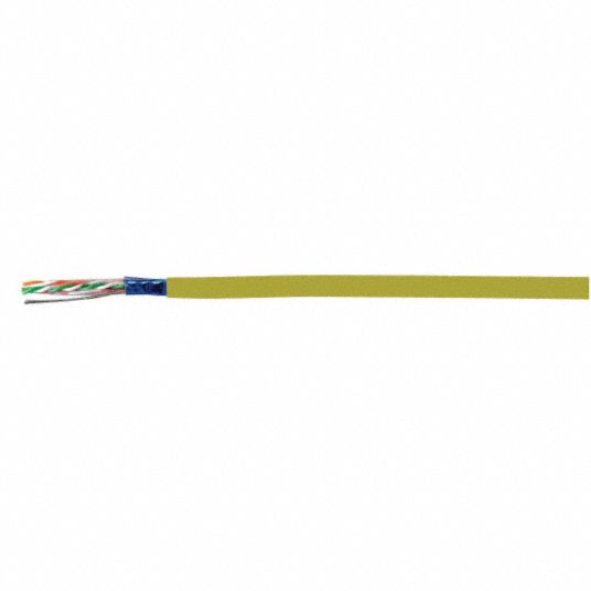 Category Cable, Yellow Jacket Color, Total Number of Conductors - Data ...