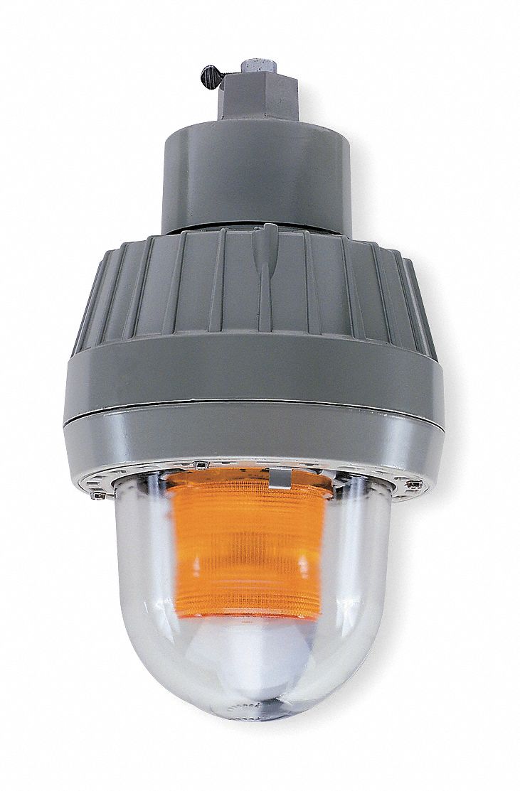 Explosion Proof Warning Light, LED, 120/240V AC, Flashes per Minute 60 ...