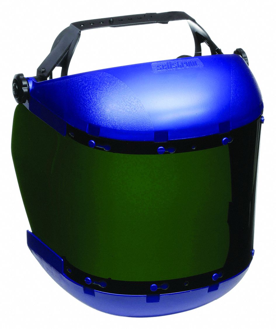 SELLSTROM, Green, Uncoated, Face Shield - 1N786|S38150 - Grainger