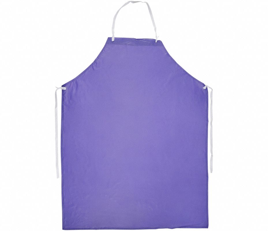 CONDOR Mandil con Peto , Azul , Longitud 45" , Ancho 35" , Material PVC ...