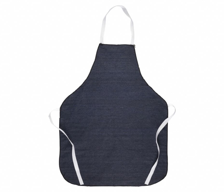 CONDOR Mandil con Peto, Azul Marino, Longitud 36", Ancho 27", Material ...