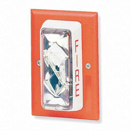 EDWARDS Strobe, Fire Alarm - 1N992|2440-S-15/75-R - Grainger