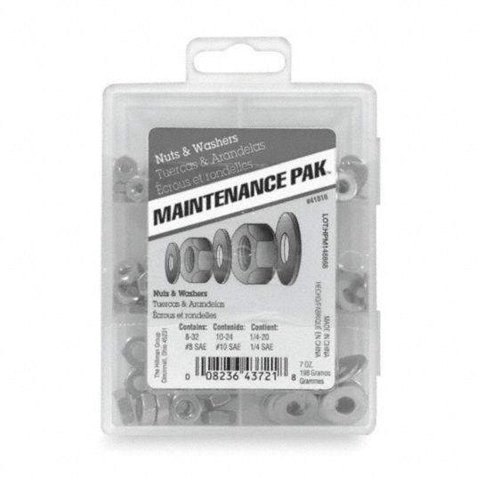 Nut and Washer Assortment - Grainger