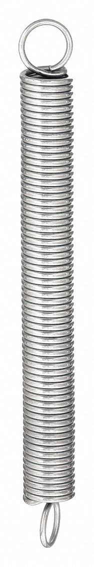 Crossover Center Loop End, Carbon Steel, Extension Spring - 1NAF8|1NAF8 ...