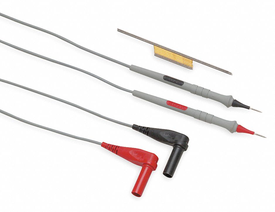 3 ft 3 in Right Angle Shrouded Plug to Retractable Probe Test Probe ...