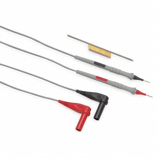 3 ft 3 in Right Angle Shrouded Plug to Retractable Probe Test Probe ...