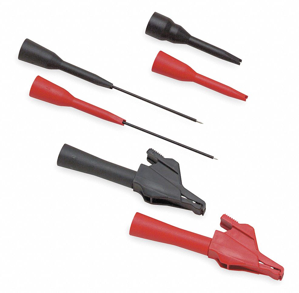 300V AC/DC Test Probe and Clip Kit - Grainger