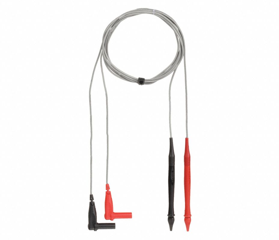 FLUKE Cables de Prueba Negro/Rojo 4 pies - Terminales de Prueba - 1ND97 ...