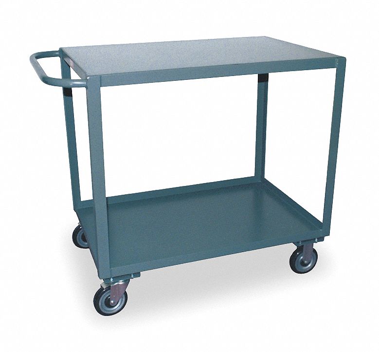 APPROVED VENDOR Carrito Utilitario con Asa Plana, 2400 lb., 2 Repisas ...