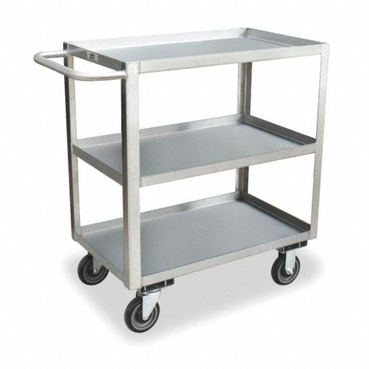 JAMCO, 1,200 lb Load Capacity, 3 Shelves, Corrosion-Resistant Utility ...